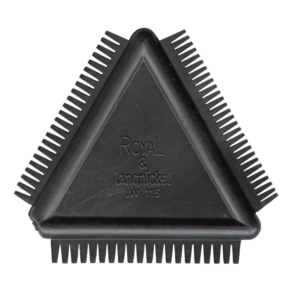 LW115 | Rubber Triangle Comb – Royal & Langnickel