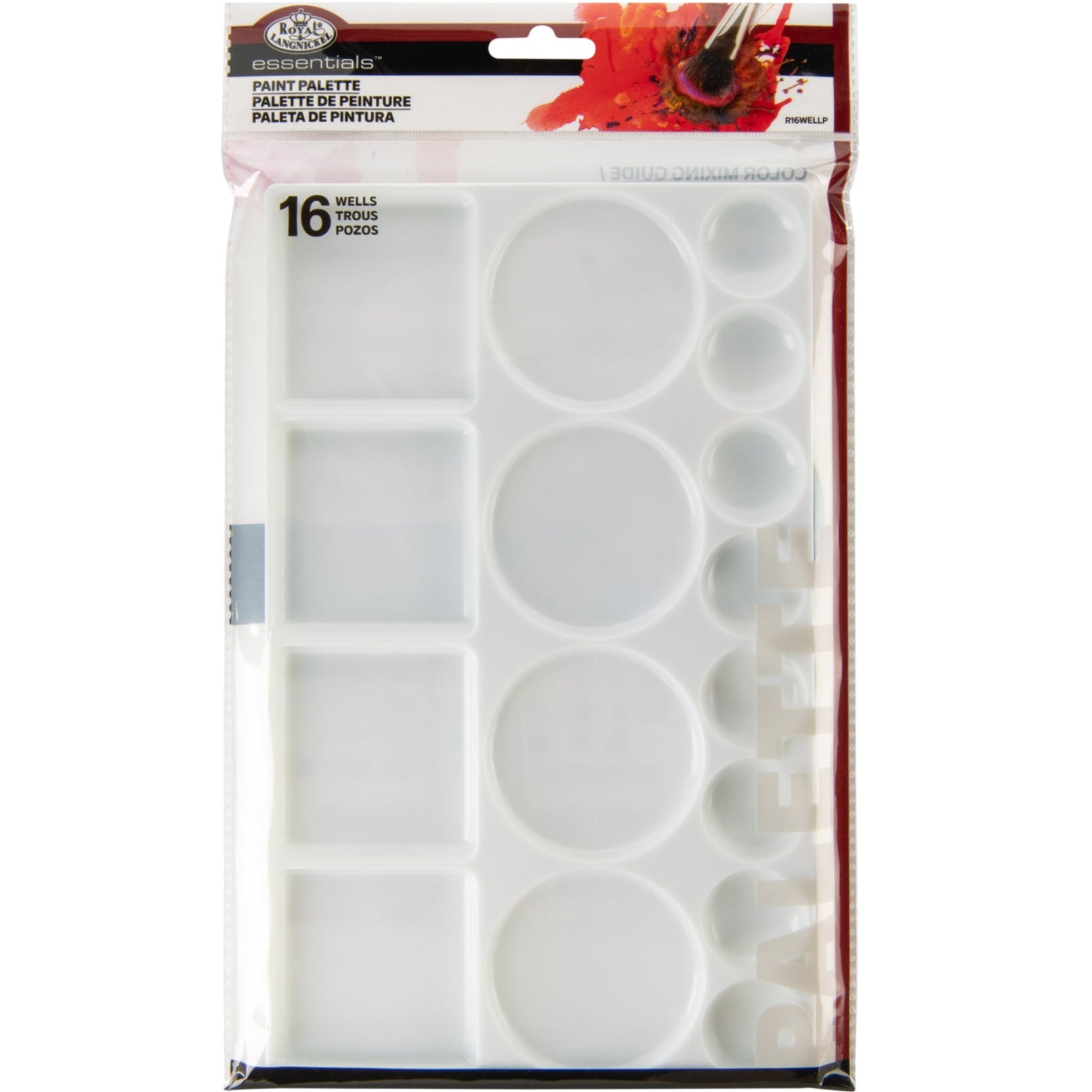 R16WELLP | 16-Well Plastic Palette – Royal & Langnickel