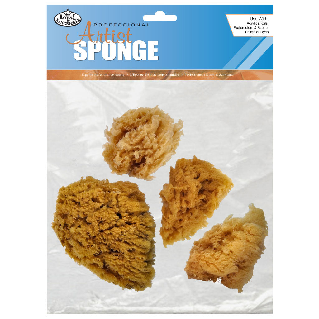 R2092 | 4pc Yellow Sponge Set – Royal & Langnickel